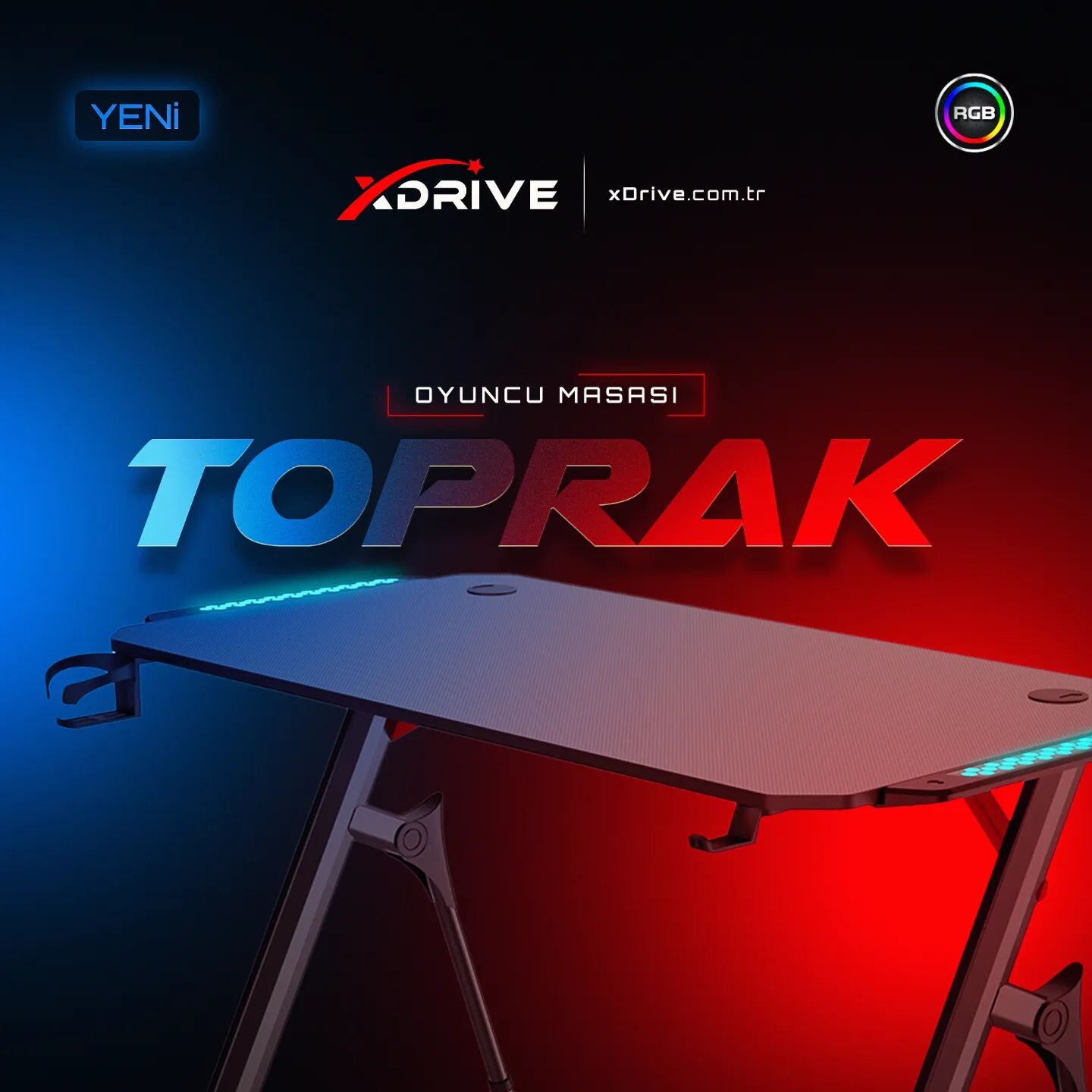 xDrive Profesyonel Oyuncu Koltuğu - xDrive Gaming Chair
