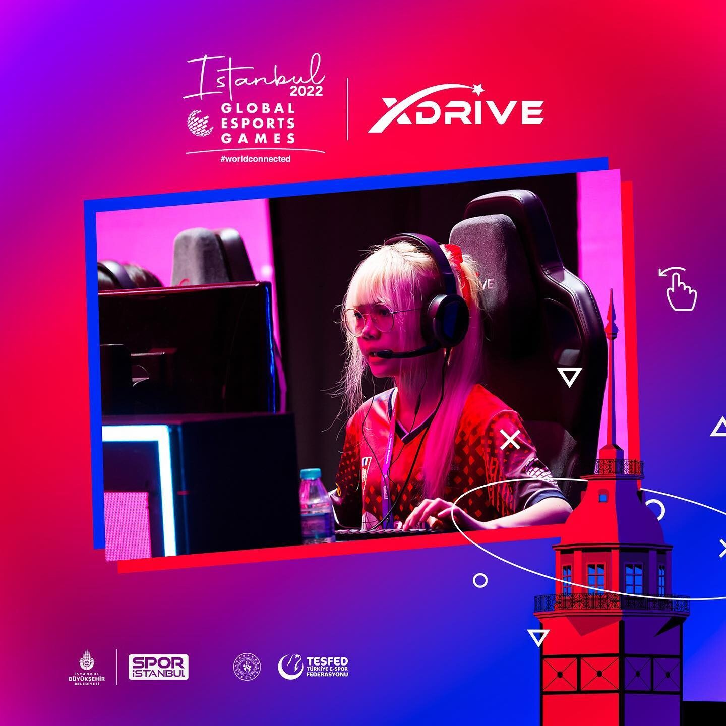 xDrive Profesyonel Oyuncu Koltuğu - xDrive Gaming Chair