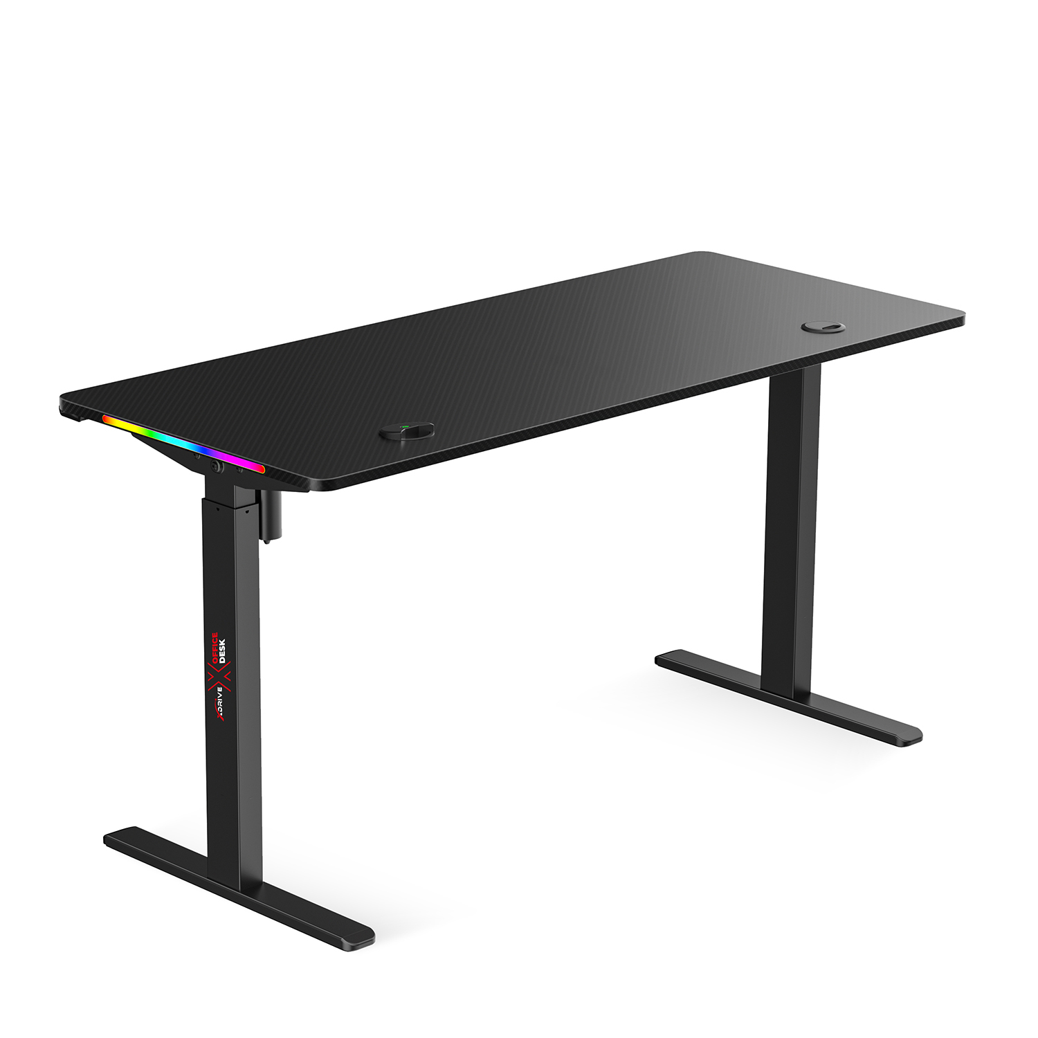 xDrive Rüzgar Height Adjustable RGB Gaming & Study Desk Black ( 140x60 )